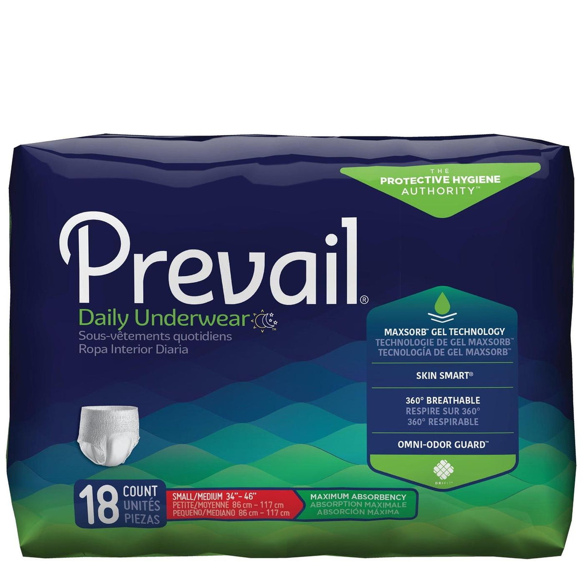 Prevail Maximum Absorbency Underwear – Quality Life Services